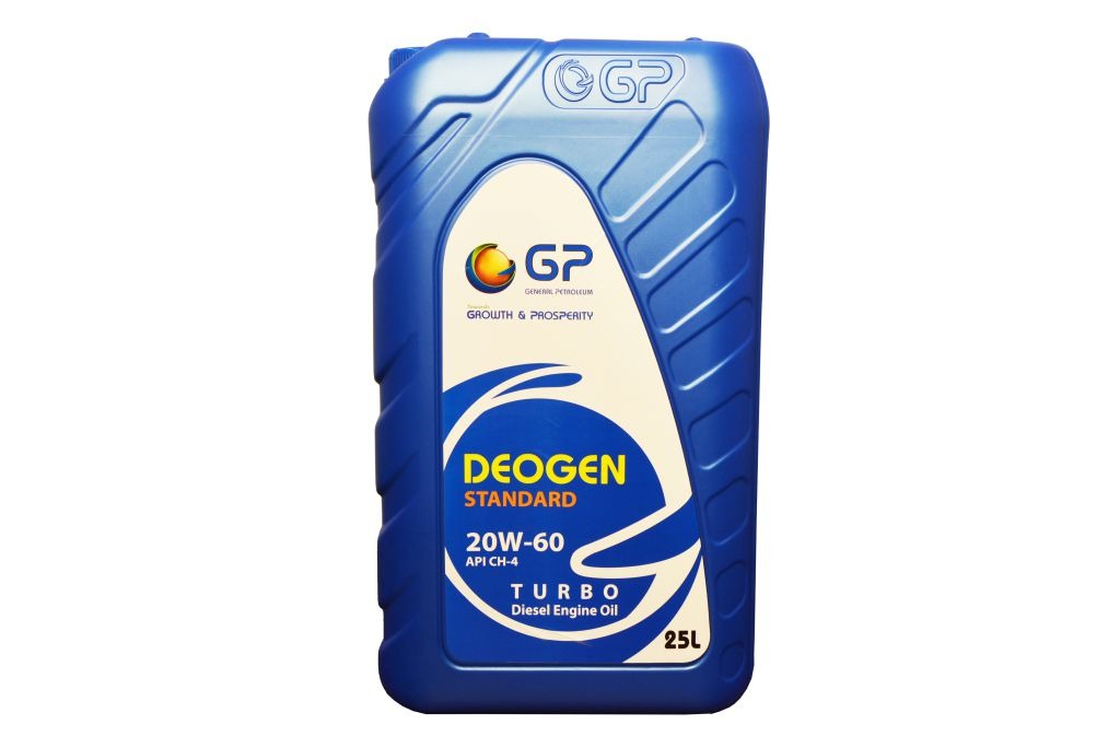 GP DEOGEN STANDARD 20W60 API CH4 - GP