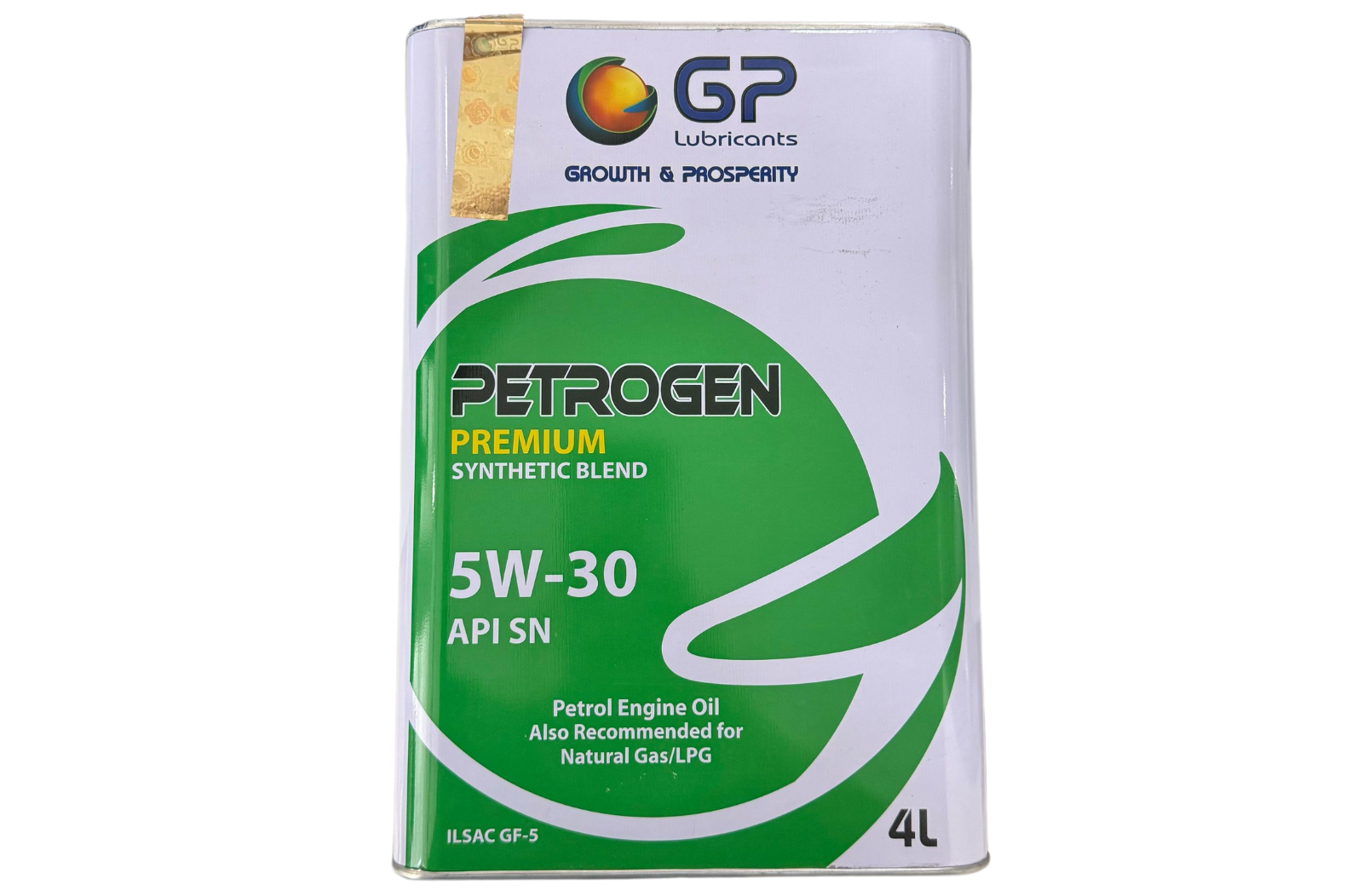 GP PETROGEN PREMIUM SYNTHETIC BLEND 5W30 API SN - GP