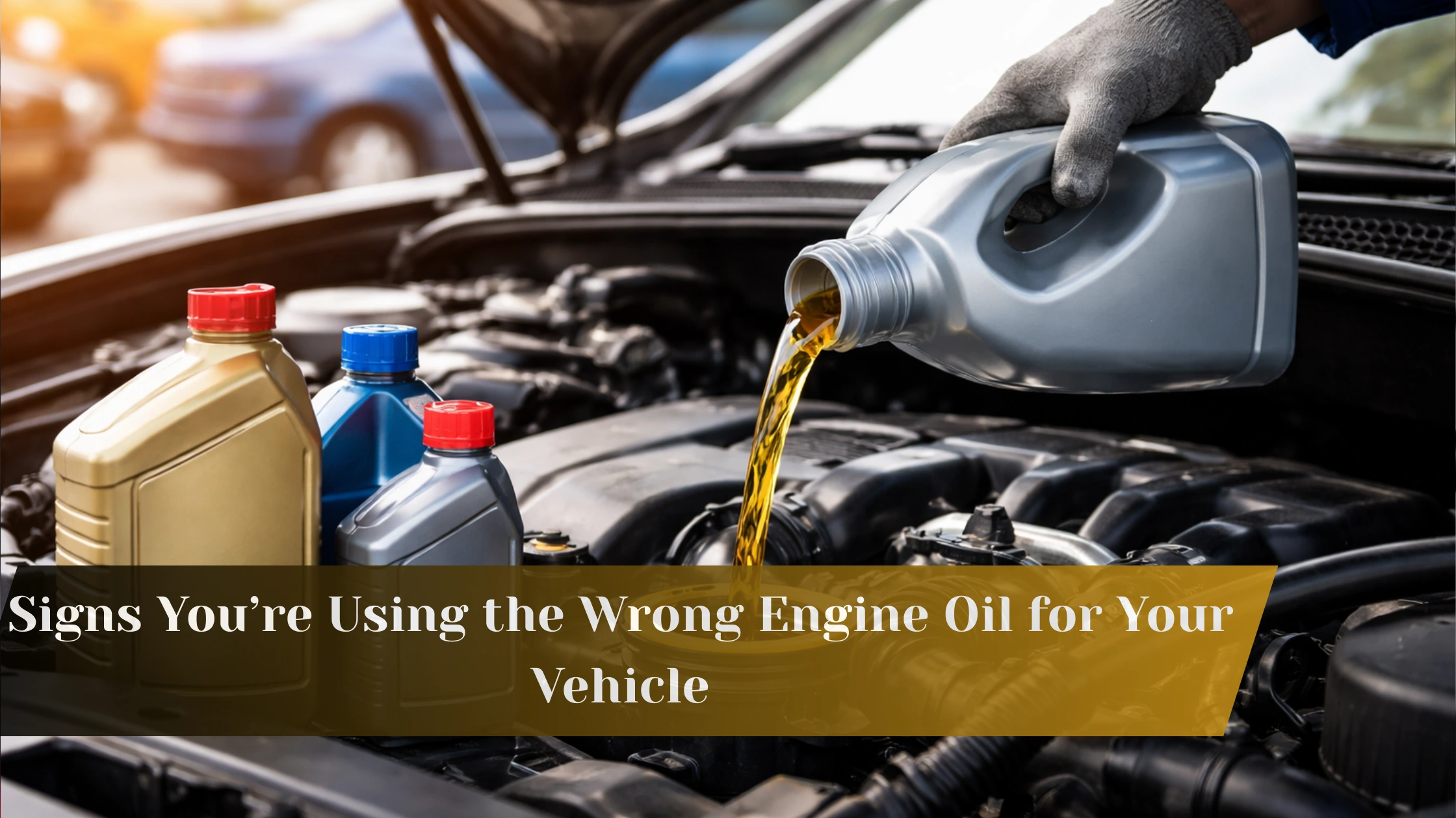 Signs You’re Using the Wrong Engine Oil for Your Vehicle